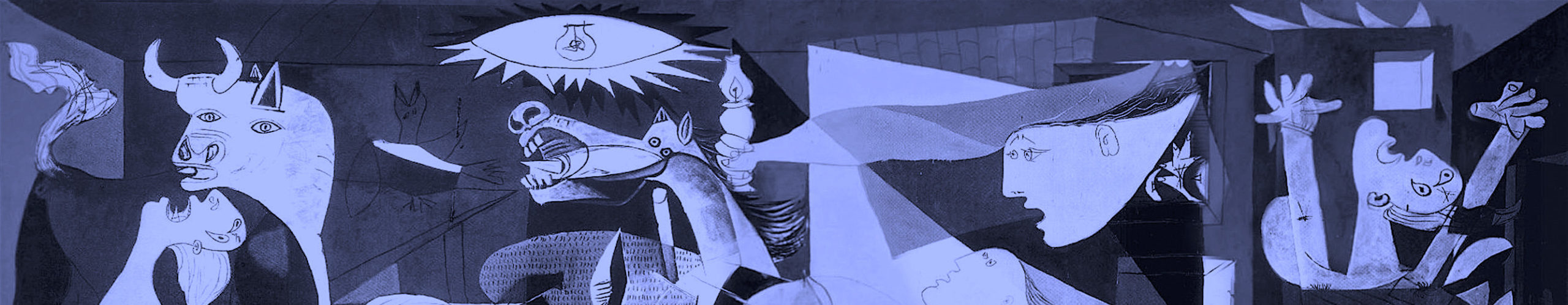 guernica-pablo-picasso_wired copy blue – Scienza & Pace Magazine